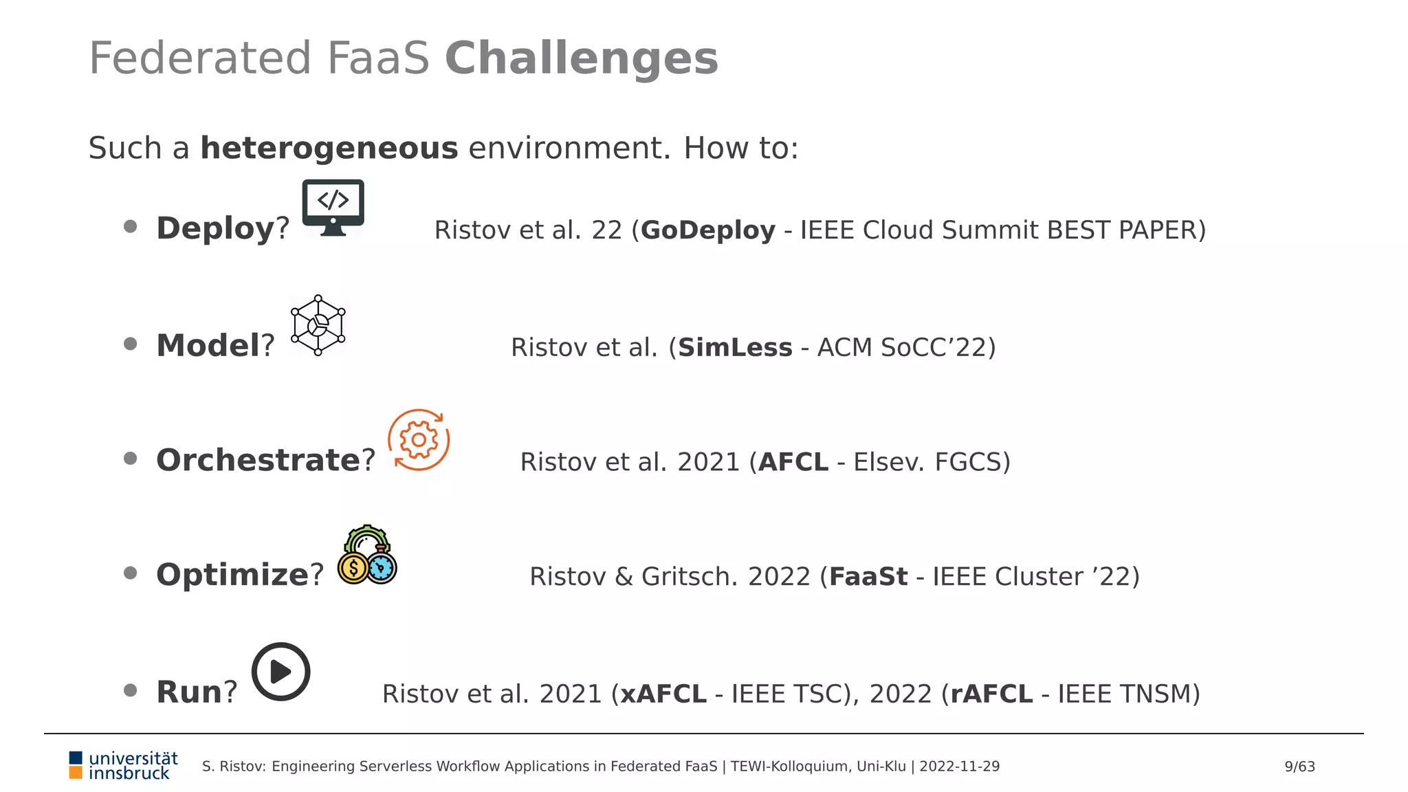 Engineering Serverless Workflow Applications In Federated Faaspdf