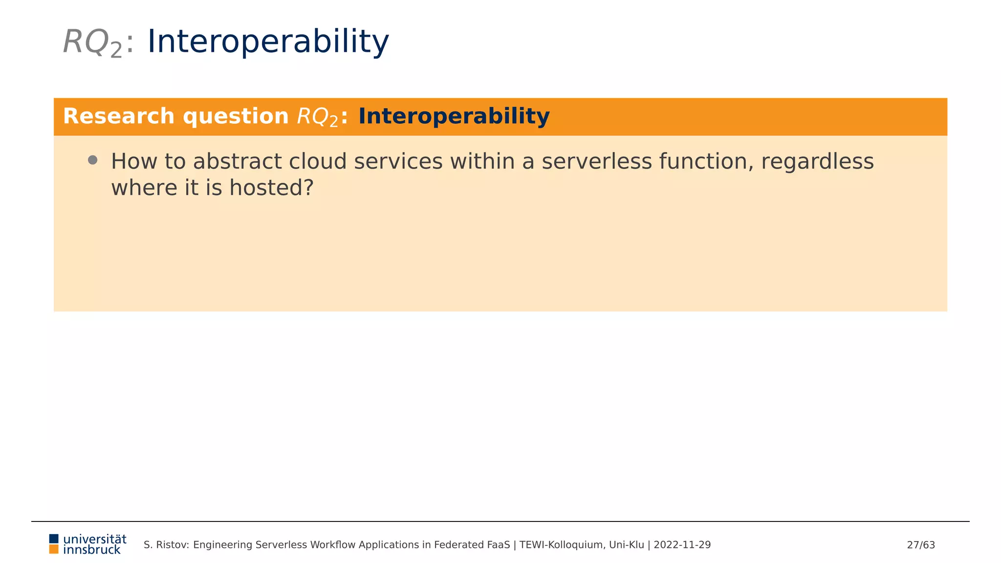 Engineering Serverless Workflow Applications In Federated Faaspdf