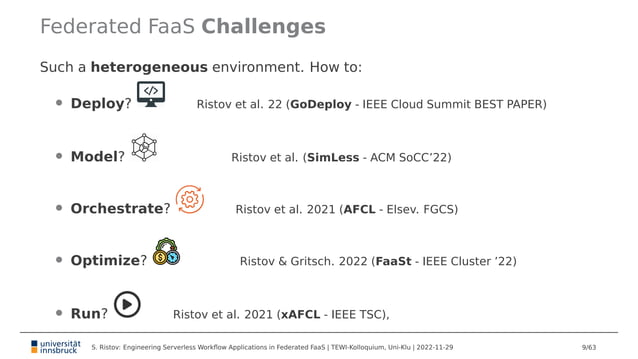 Engineering Serverless Workflow Applications In Federated Faaspdf