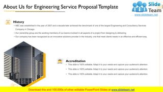 Engineering Service Proposal Template PowerPoint Presentation Slides | PPT