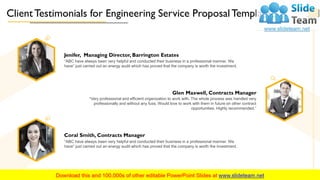 Engineering Service Proposal Template PowerPoint Presentation Slides | PPT
