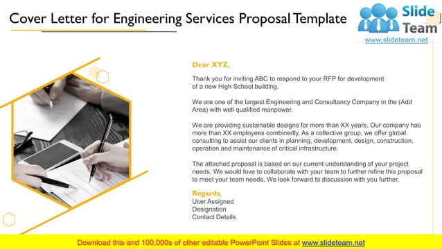 Engineering Service Proposal Template PowerPoint Presentation Slides | PPT