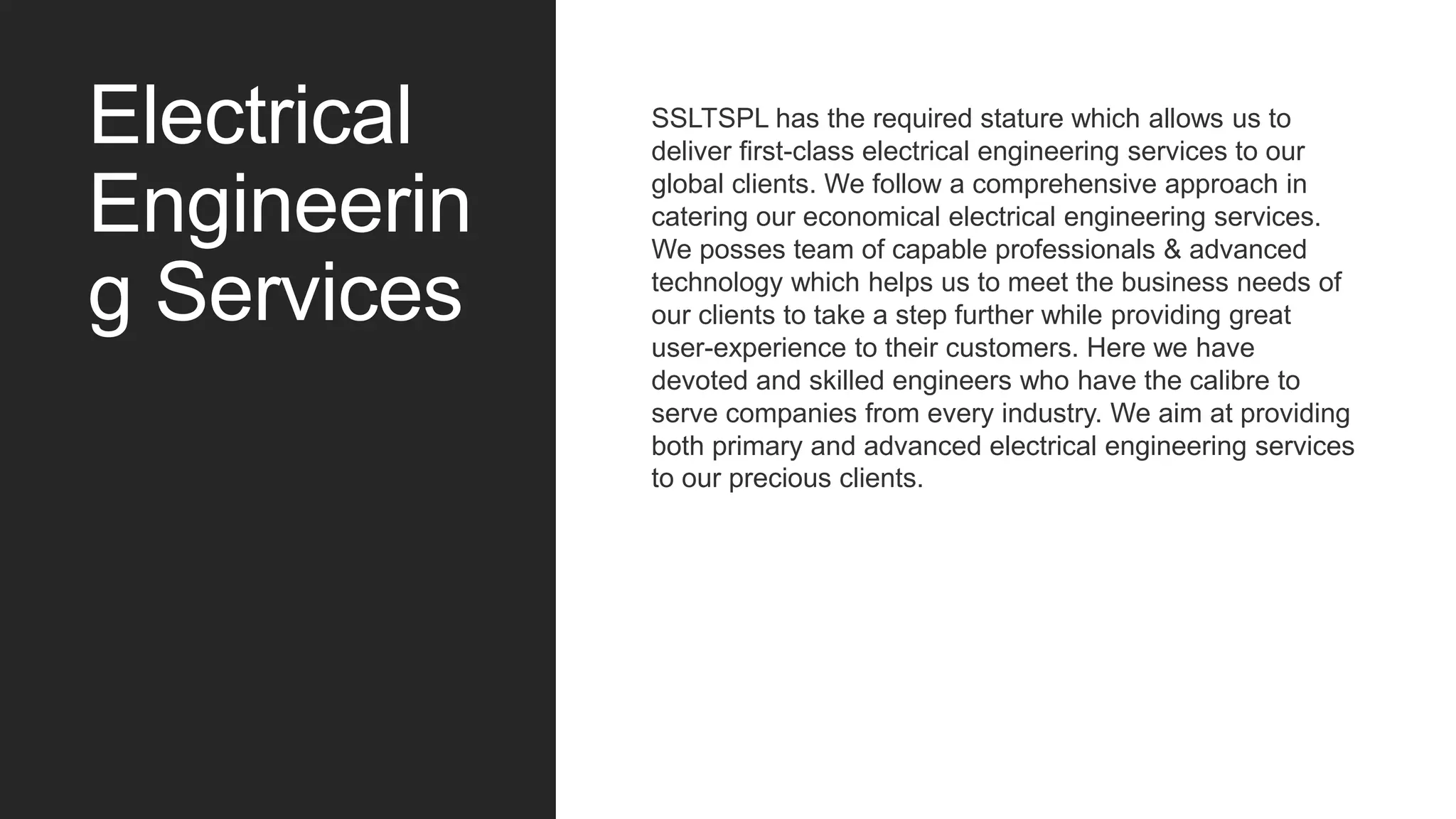 Engineering services | PPTX