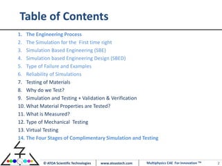 Engineering simulations and testing by atoast | PDF | Physics | Science