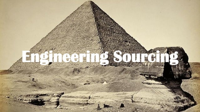 Engineering sourcing | PPT