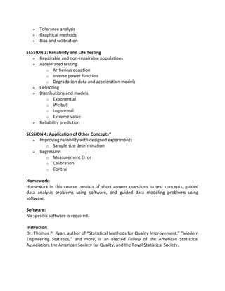 Engineering Statistics | PDF