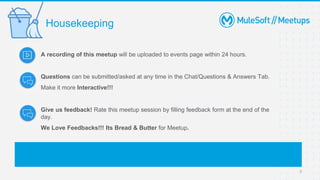 Engineering Student MuleSoft Meetup#6 - Basic Understanding of ...