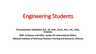 Engineering students | PPTX
