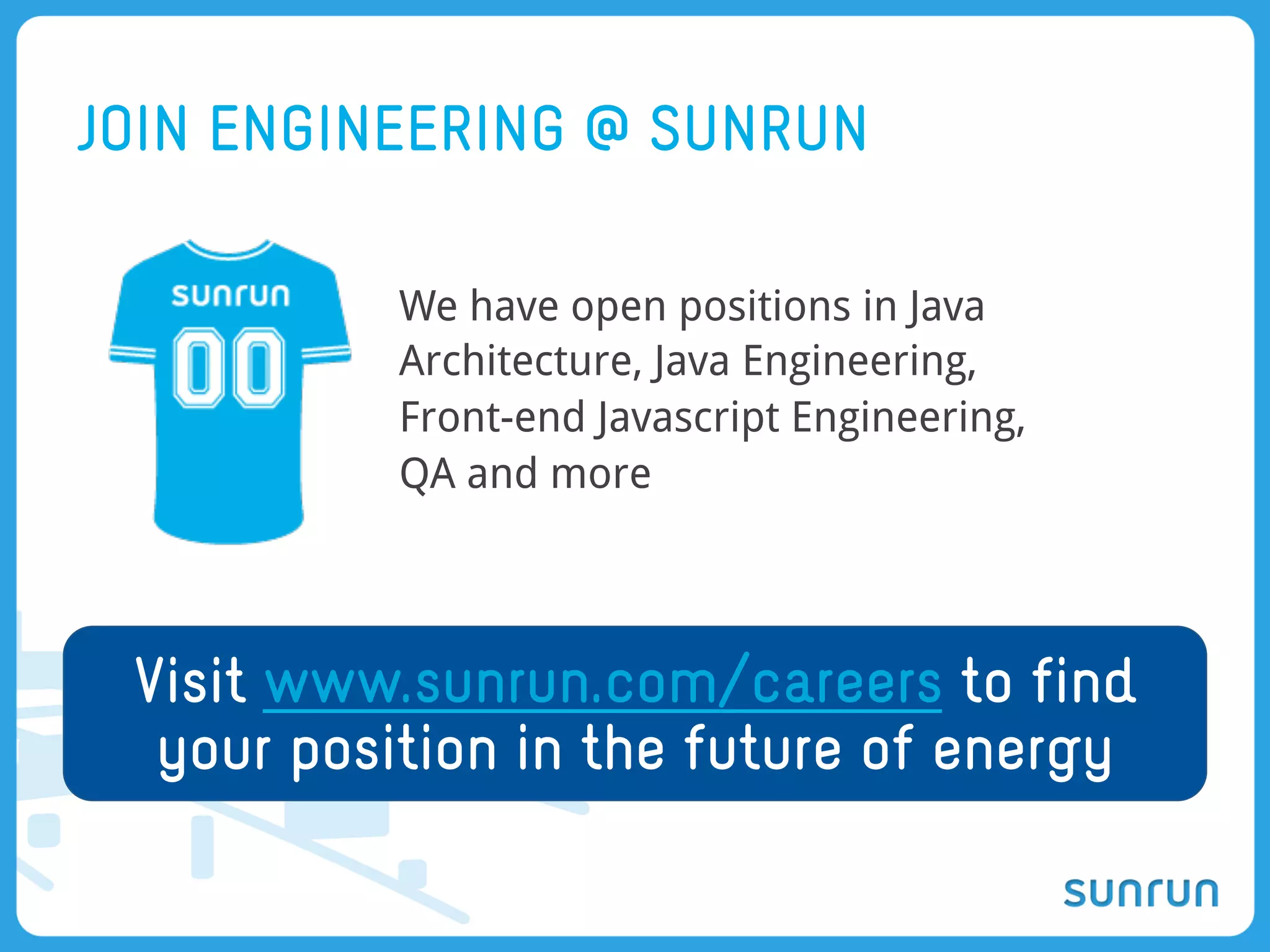 Engineering @ Sunrun | PDF