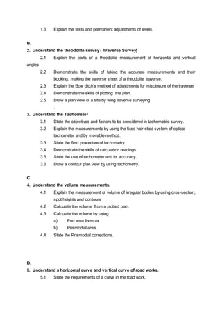 NCIT civil Syllabus 2013-2014 | DOCX | Civil Engineering Industry ...