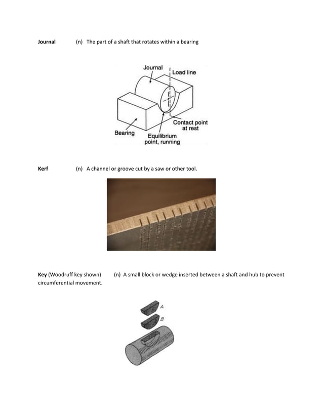 Common Mechanical Engineering Terms | PDF
