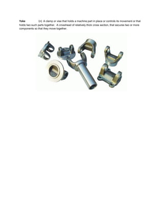 Common Mechanical Engineering Terms | PDF