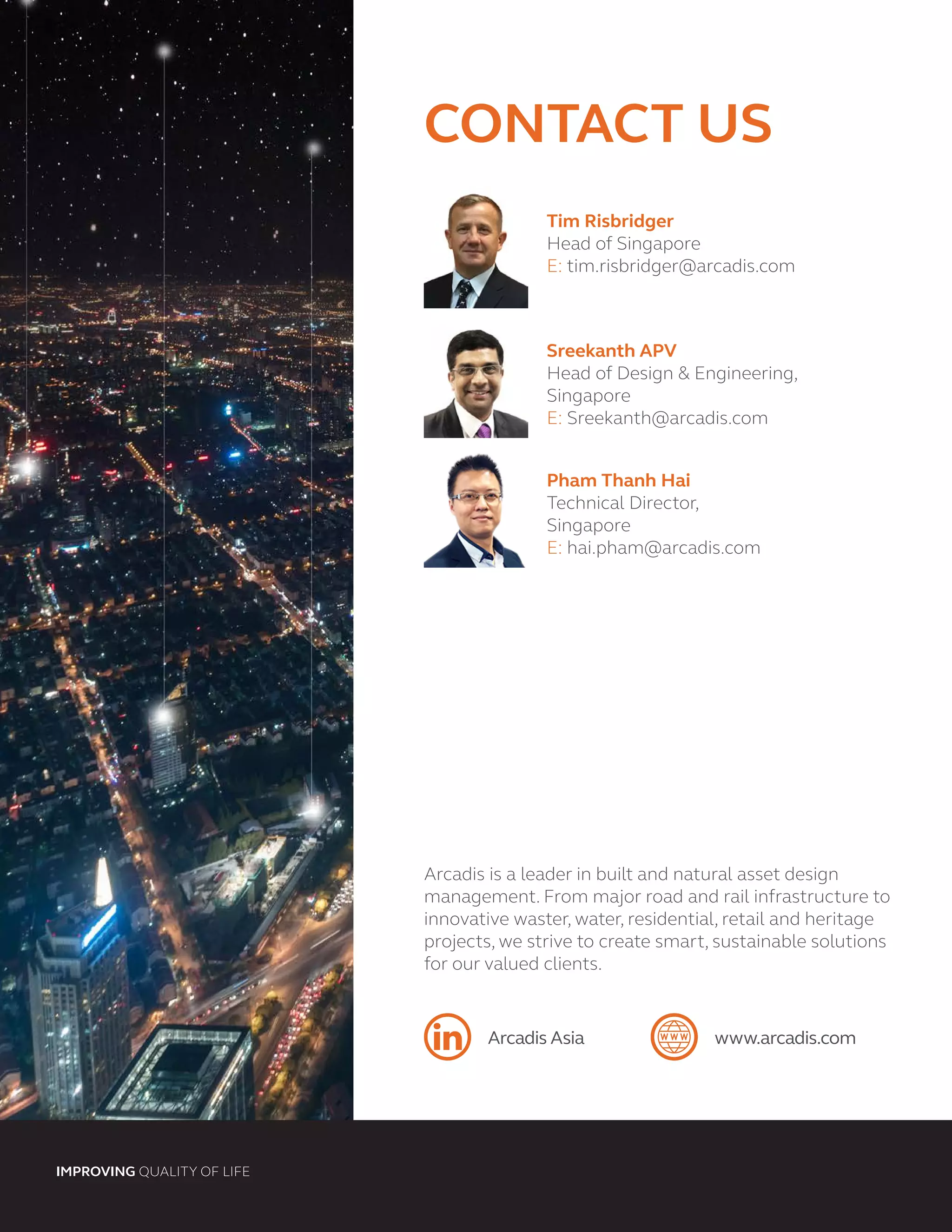 Arcadis Singapore - Engineering the future | PDF