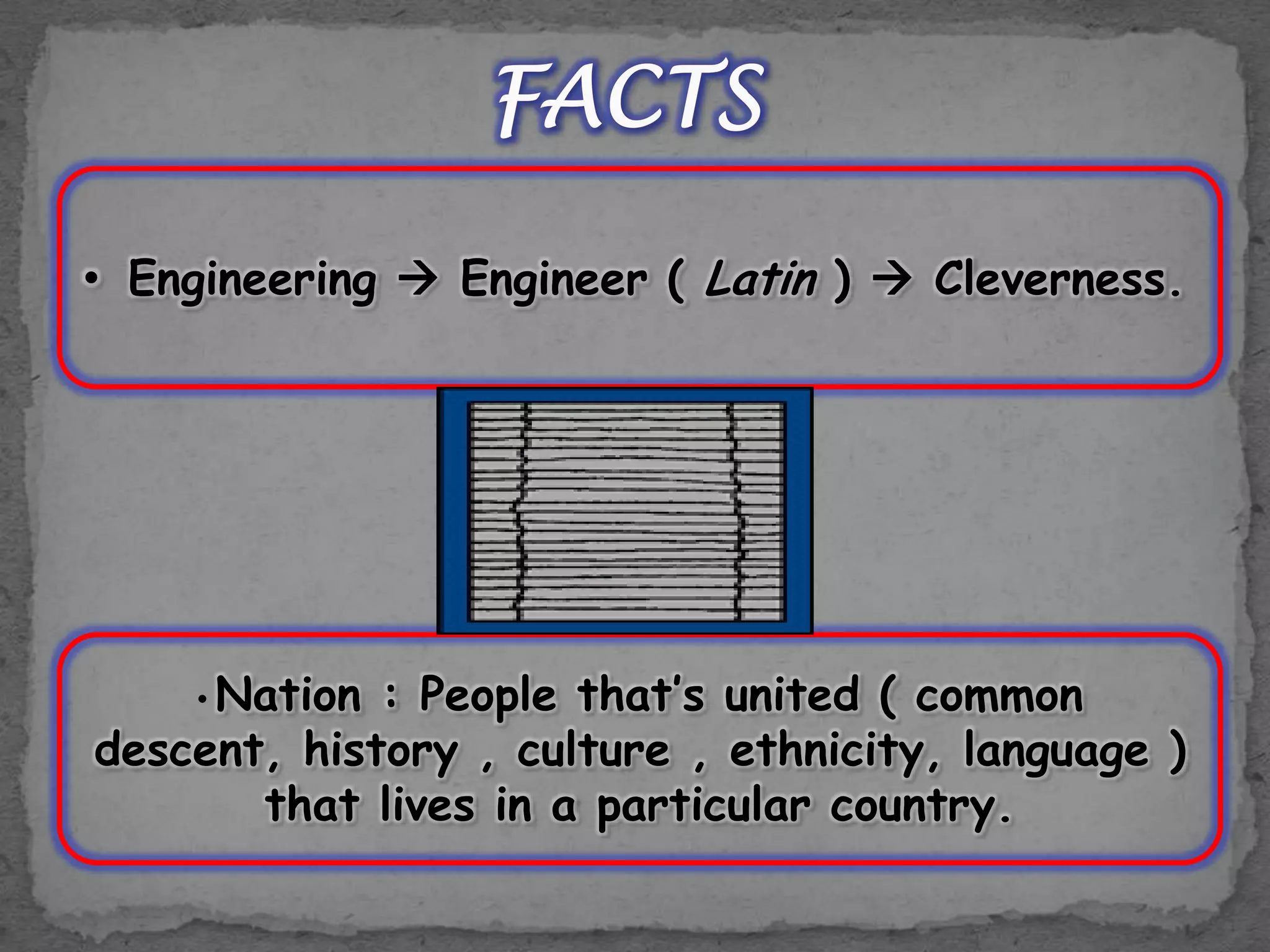 Engineering the nation | PPTX