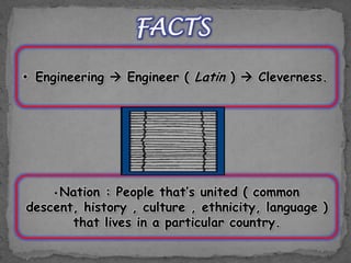 Engineering the nation | PPTX
