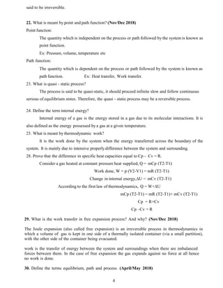 Engineering Thermodynamics 2 marks.pdf
