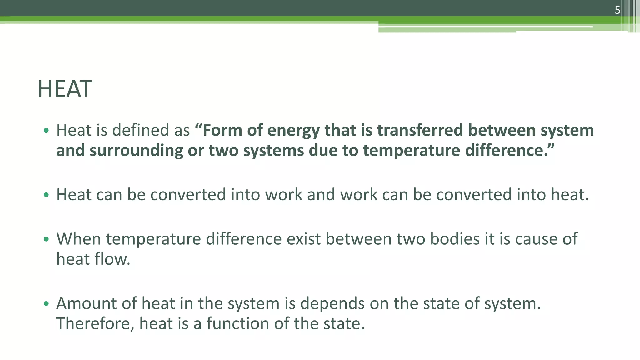 Engineering thermodynemics-difference between heat and work | PPTX