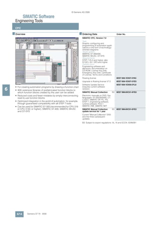 Engineering tools simatic software | PDF