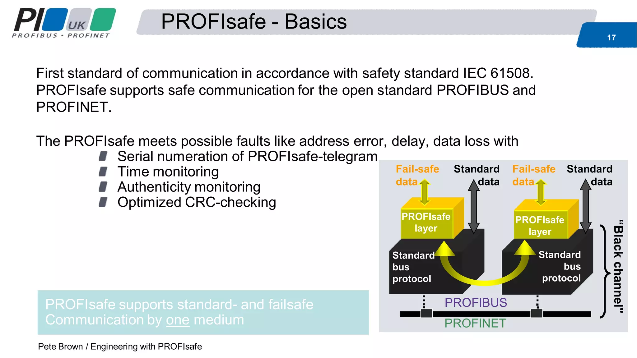 Safety for Automation and Control Networks - Peter Brown | PDF