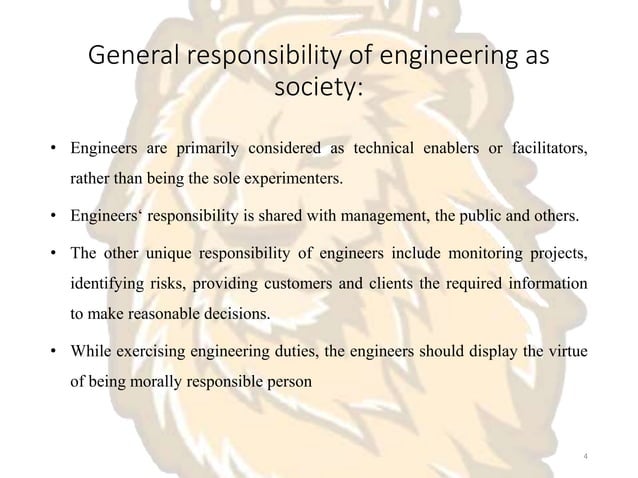 Engineers are responsible experimenters | PPTX