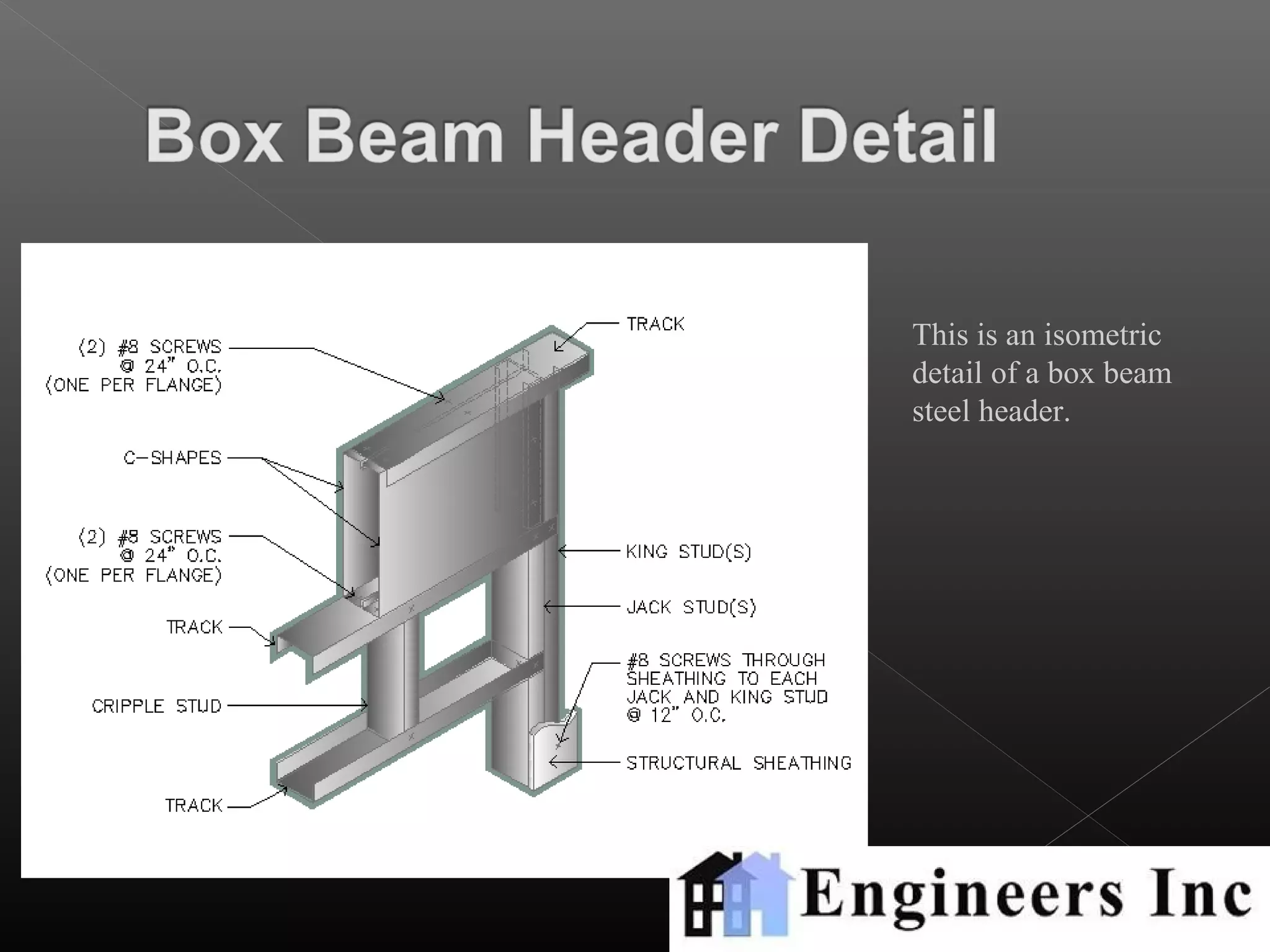 LGS connectors and fasteners detailing and drawing-Engineers Inc | PPT
