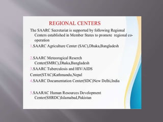 SAARC presentation | PPTX