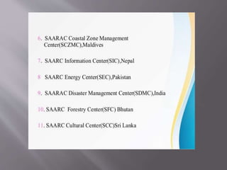 SAARC presentation | PPT