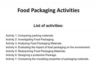 Food Packaging, Ketchup and mayonnaise package solver | PPTX ...