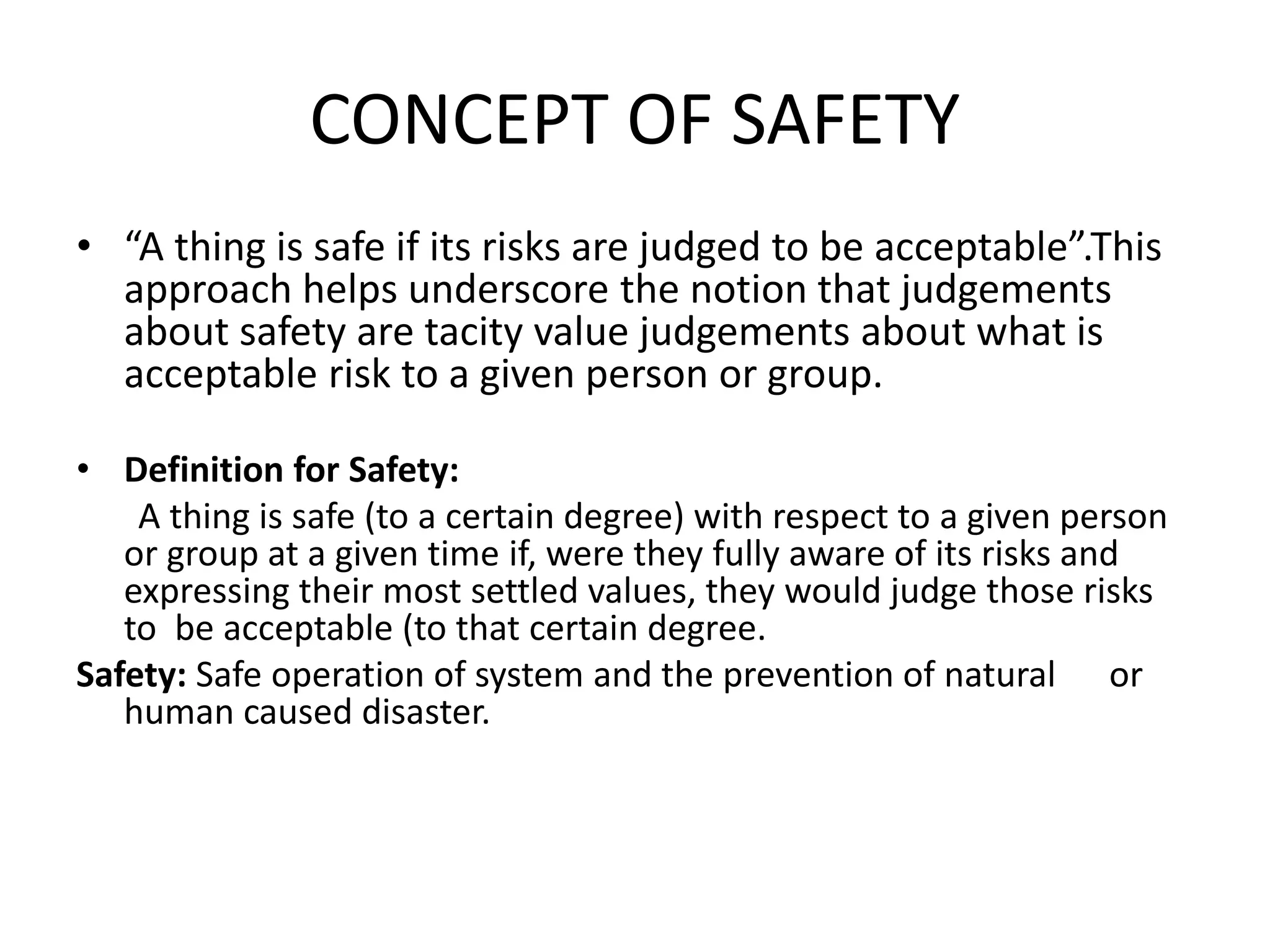 Engineers responsibility for safety and risk | PPTX