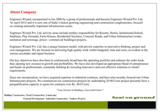 Engineers wizard pvt. ltd. profile | PDF