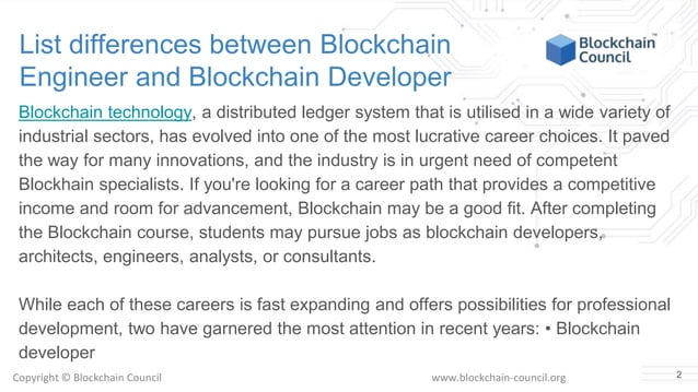 Engineer vs developer | PPT