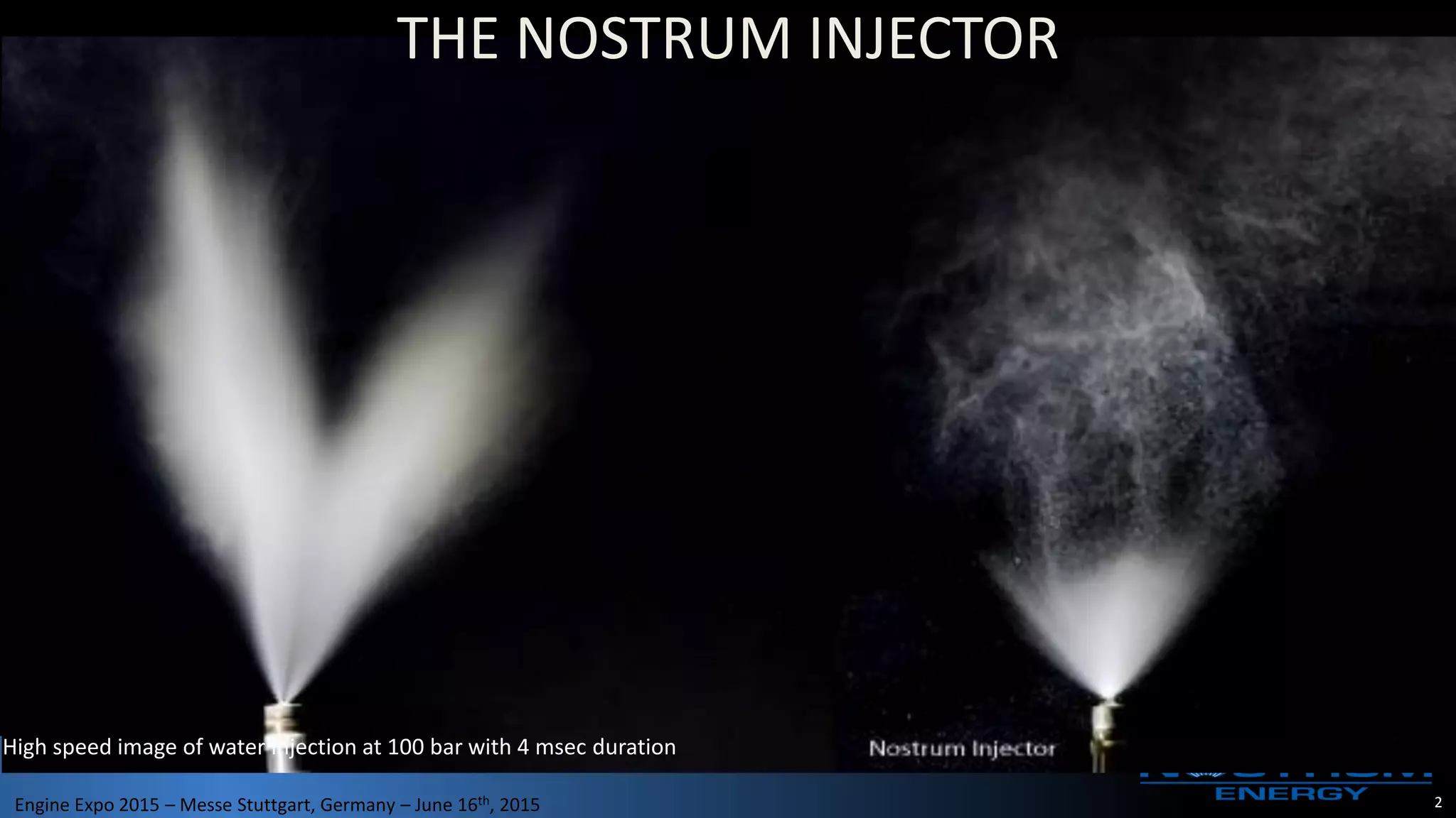 Novel kinetic-based injector design for improved atomization of fluids ...
