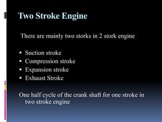 4 stroke and 2 stroke petrole engne | PPT