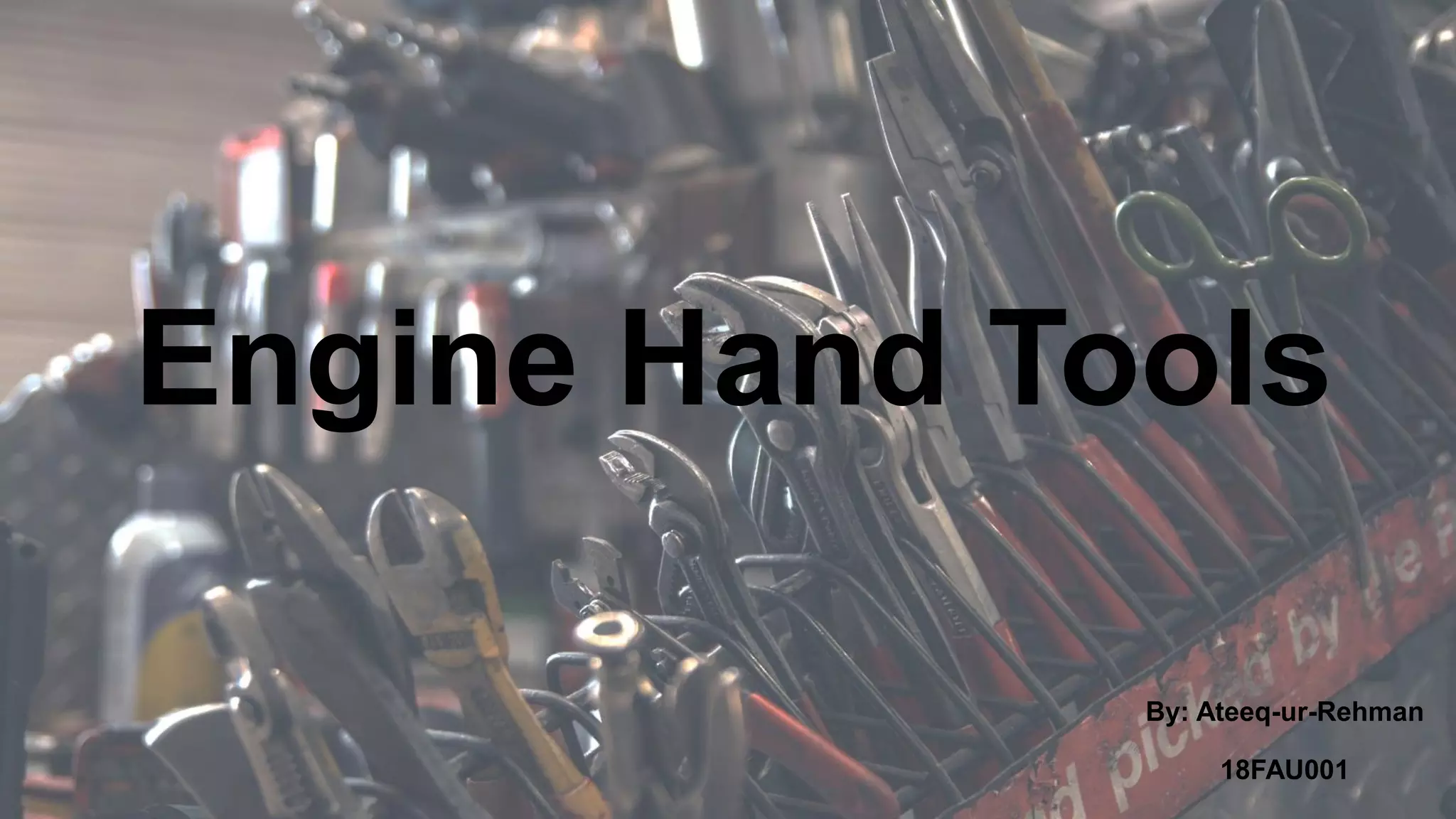 Hand Tools use in car workshop | PDF