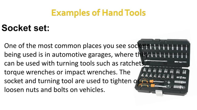 Hand Tools use in car workshop | PDF