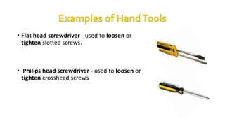 Hand Tools use in car workshop | PDF
