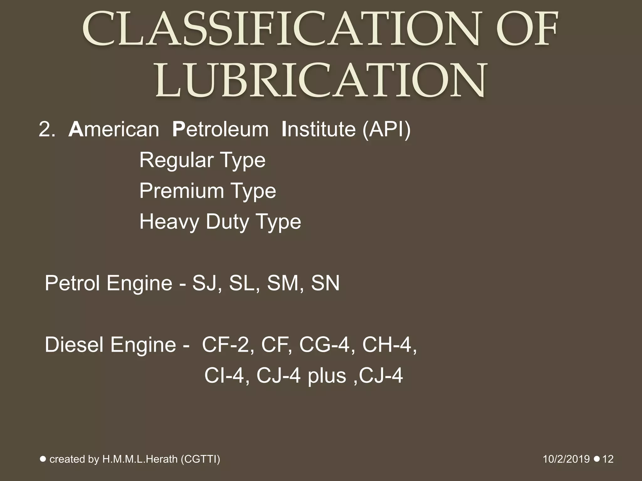 Engine lubrication system | PPTX