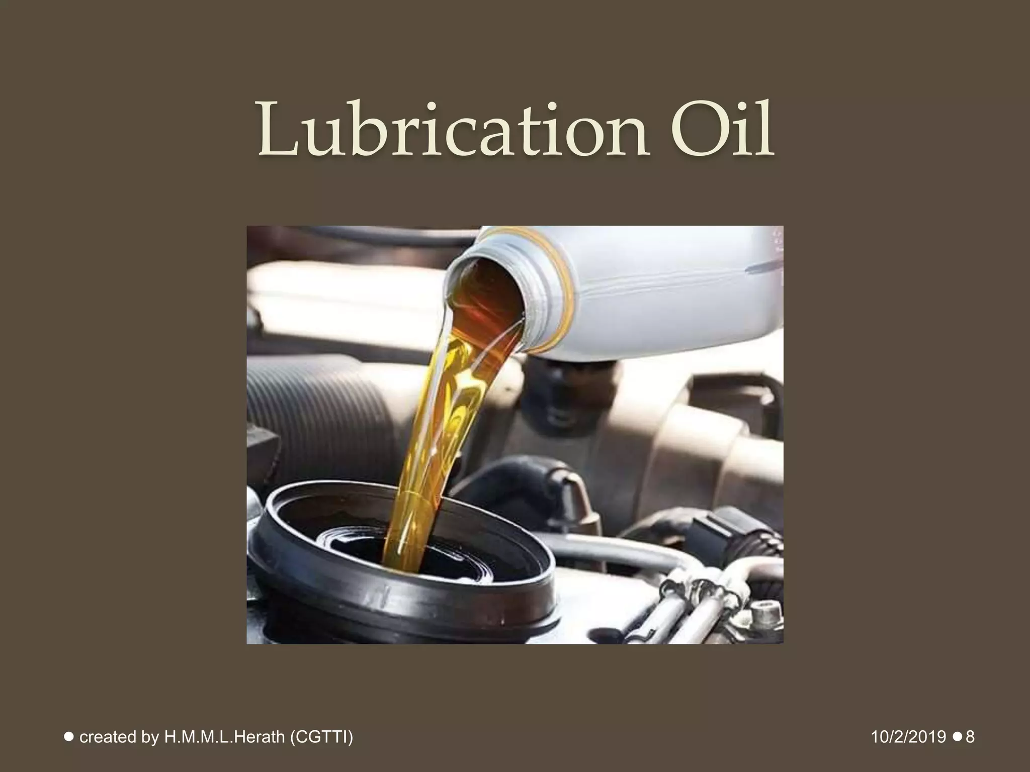 Engine lubrication system | PPTX