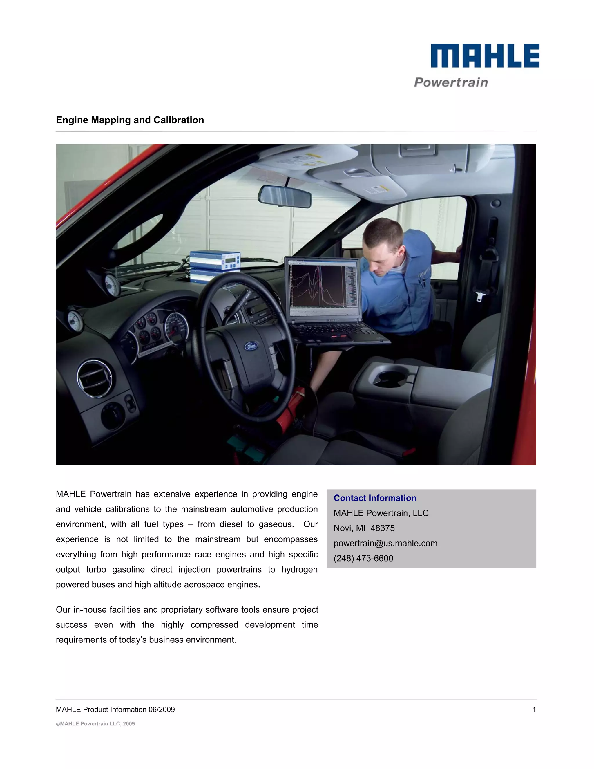 Engine Mapping And Calibration USA | PDF