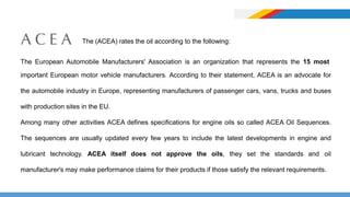 ENGINE OIL, Coolant, AC.pptx