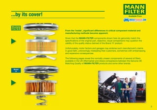 Engine Oil Filters, What You Should Know | PDF