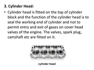 Engine parts and component | PPTX