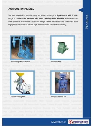 GECO Trading Corporation Private Limited, Mumbai, Agricultural Machines ...