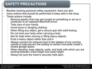 Service Information, Tools & Safety chapter_1_part3_lecture_notes | PPT