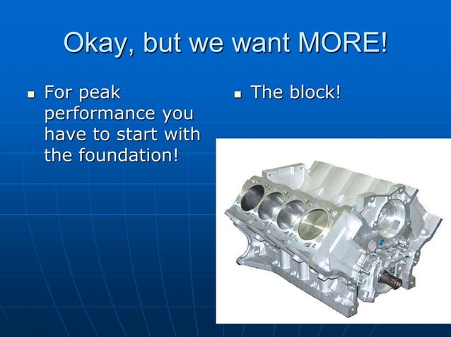 Engine performance enhancements | PPTX | Performance Cars | Auto Type