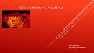 Engine performance parameters | PPTX