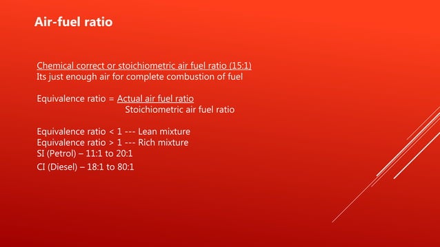 Engine performance parameters | PPTX