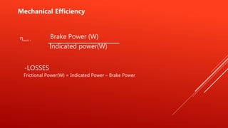 Engine performance parameters | PPTX