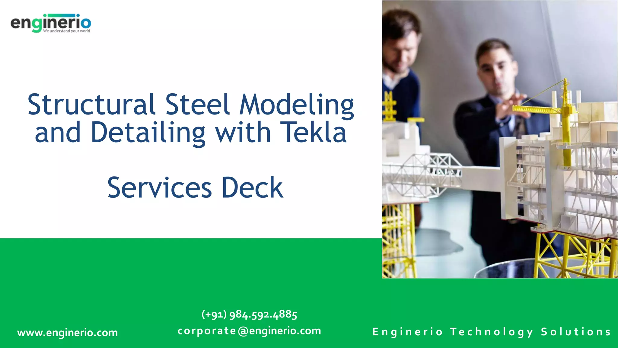 Structural Steel Modeling and Detailing with Tekla | PPTX