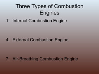 Engines | PPT